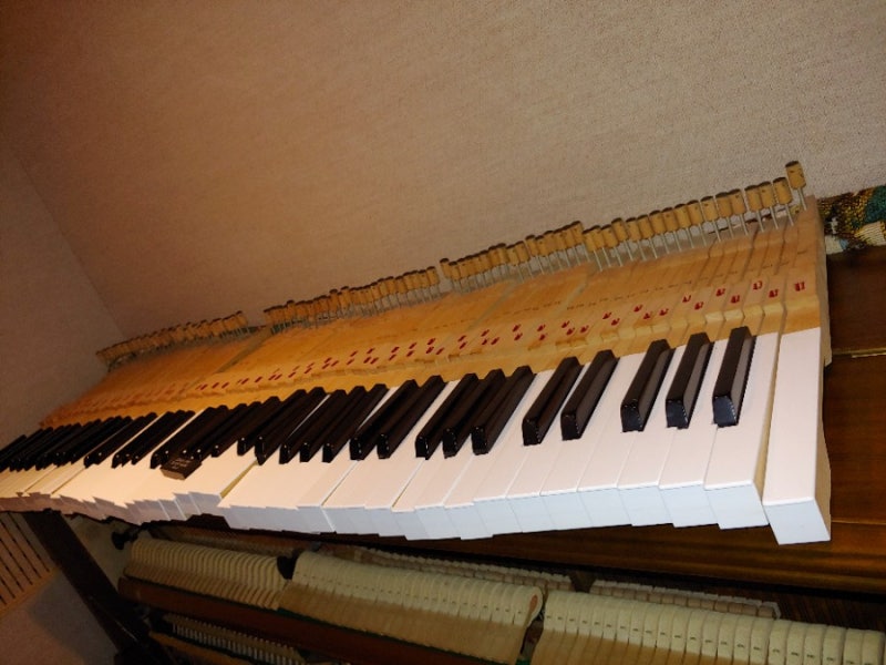 서울시 관악구 행운동 피아노 조율과 액션 페달 건반 조정 수리를 4시간 마친 기쁨과 보람 : 네이버 블로그