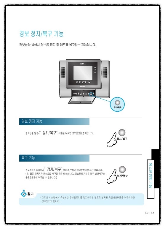 삼성 EZon 인터폰 SHT-704S, 705S, 706S 사용법 / 이지온 인터폰 매뉴얼 : 네이버 블로그