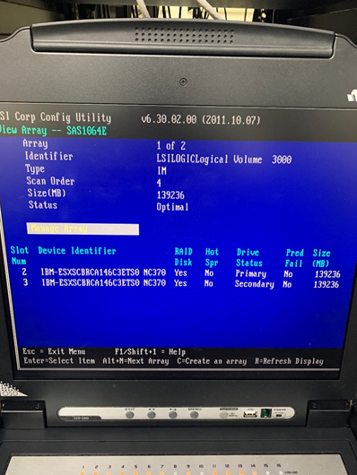 [x3550 M3] RAID Configuration : 네이버 블로그