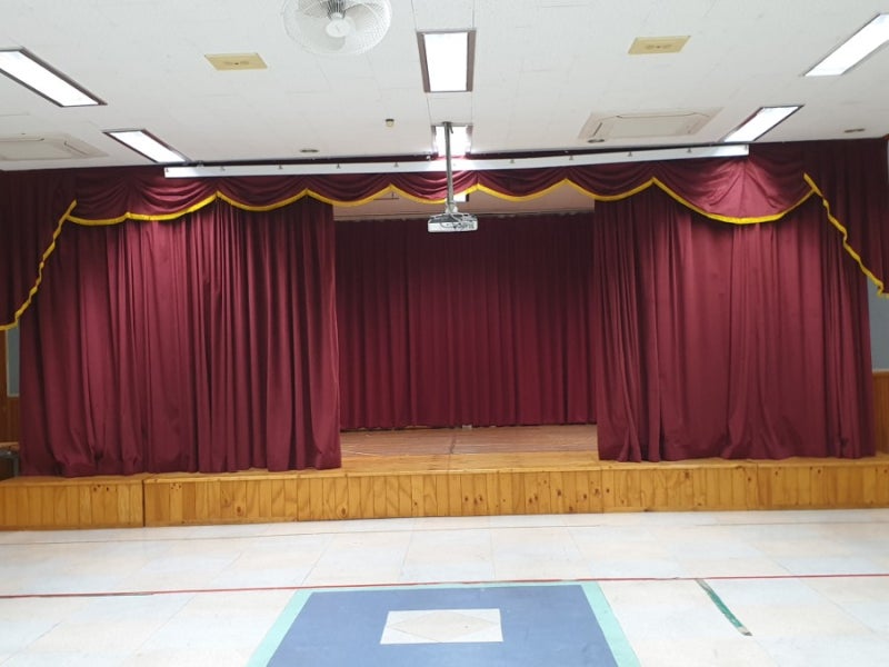 부천블라인드 하중동 학교 강당커튼 콤비 우드 거실 자바라 방염 옥길동 광명 네이버 블로그