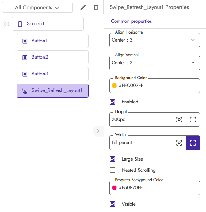 Kodular#03] LayOut > General의 컴포넌트들 정리 : 네이버 블로그