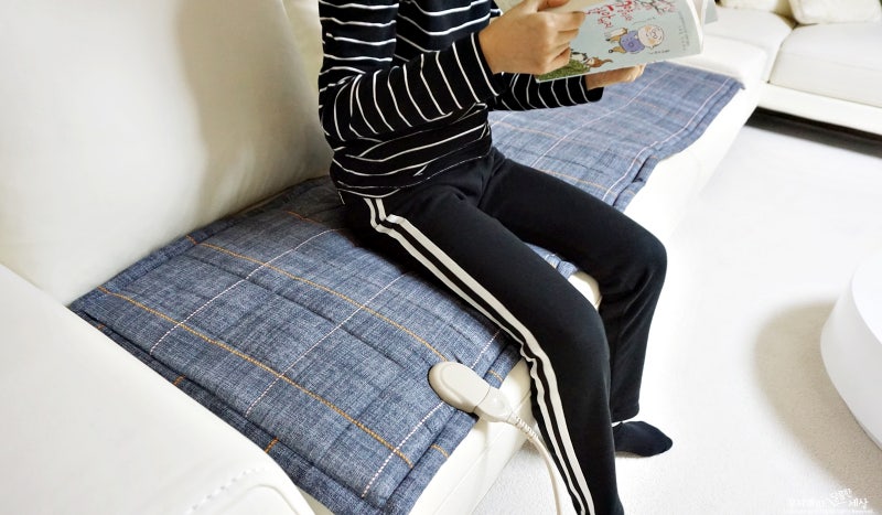 쇼파전기매트 추천하자면 와플케어 소파용온열매트 포근해~ 네이버 블로그