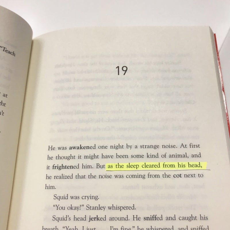 [영어원서] Holes-Chapter 18&19 / the sleep cleared from his head : 네이버 블로그