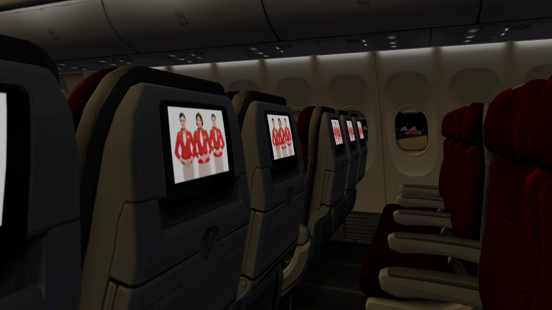 [Xplane11] ZIBO 737-800 Tway air Cabin Seat Livery(티웨이항공 승객석 리버리) : 네이버 블로그
