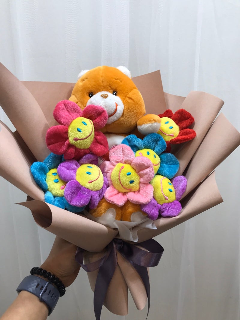 홍대꽃집d1025 곰돌이꽃다발 이색적이고 귀여운 곰인형 스마일 꽃다발 이케바나 우정임플라워 네이버 블로그