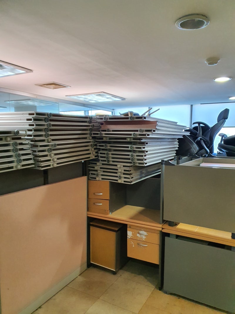 사무실폐기물(책상,의자,파티션)수거부터 버리기(처리) 까지 싹~ : 네이버 블로그