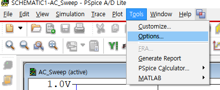 [Pspice Tutorial #4] Simulation_AC Sweep : 네이버 블로그