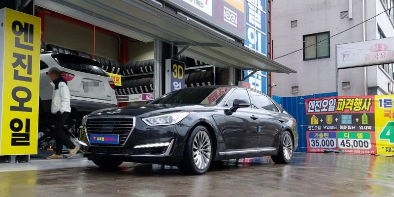 제네시스EQ900 스퍼터링 19인치순정휠복원 후기 (전주휠복원수리) : 네이버 블로그