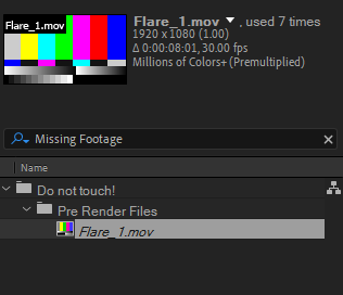After effect 프로젝트 Missing Footage 찾는법 : 네이버 블로그