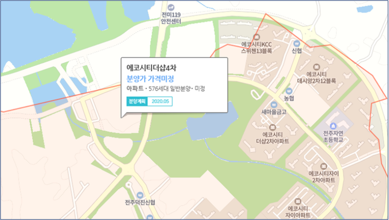 에코시티 더샵4차 분양가는 전주 모델하우스 평면도 분양일정 송천동 네이버 블로그