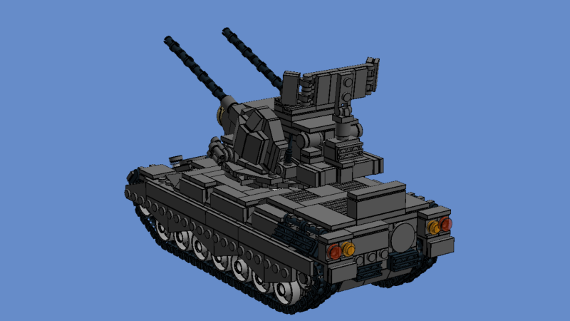 [MOC] 레고 Gepard A2 독일군 자주대공포 : 네이버 블로그