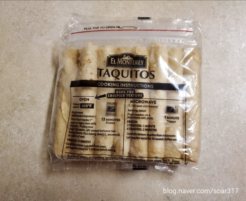 [Costco,USA] 코스트코 냉동식품 치킨 & 치즈 타키토스(Taquitos) : 네이버 블로그