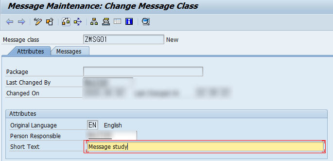 [ABAP 기초] Message ID 사용하기 : 네이버 블로그