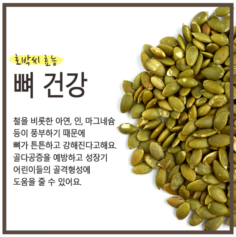 작지만 알찬 호박씨 효능과 영양성분 네이버 블로그