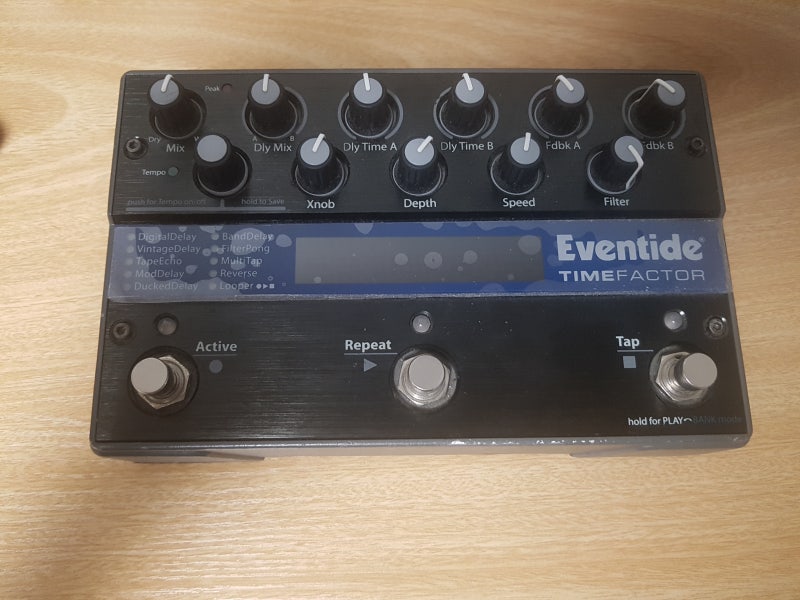 eventide timefactor delay pedal review / 이븐타이드 타임팩터 딜레이 이펙터 페달 사용기와 사용법 ...