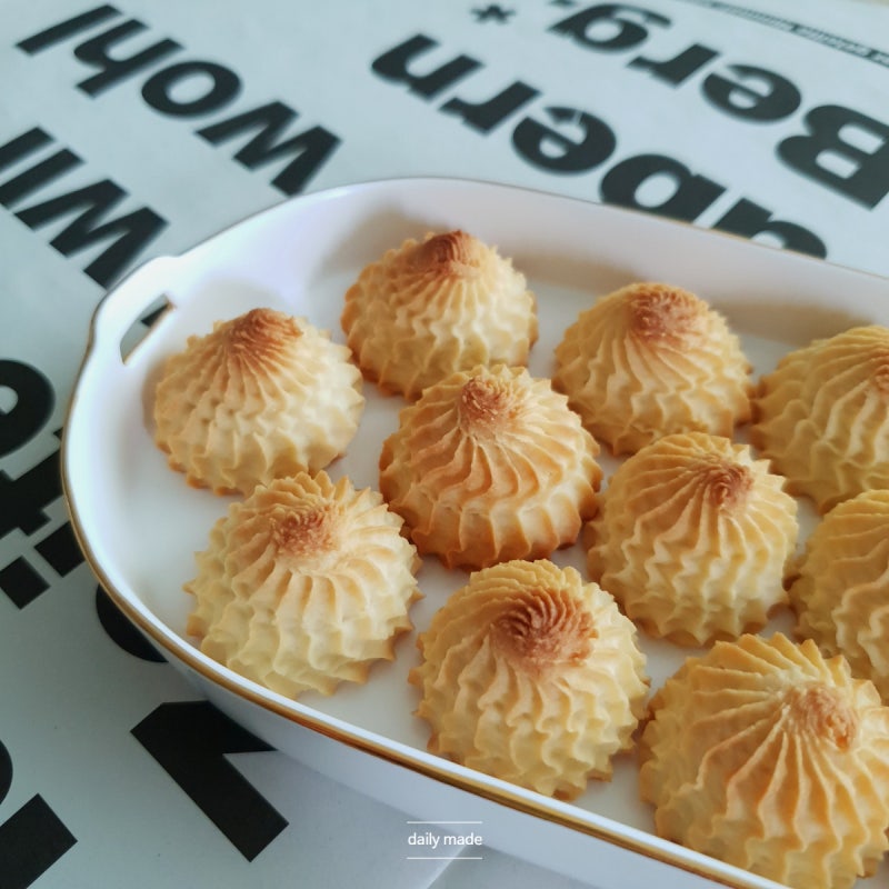 Handmade 취미 홈베이킹 상투과자 만들기 남은 백앙금으로 달지 않고 고소한 구리볼 만들었어요~ 네이버 블로그