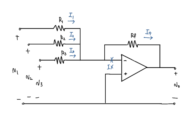 [회로이론] OP AMP, Inverting Summer과 Noninverting Summer, 가산증폭기에 대해서 : 네이버 블로그