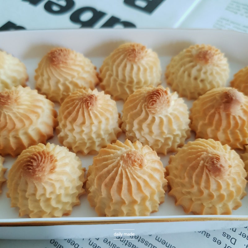 Handmade 취미 홈베이킹 상투과자 만들기 남은 백앙금으로 달지 않고 고소한 구리볼 만들었어요~ 네이버 블로그