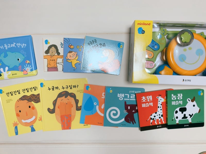 영아통합발달전집웅진책방 베이비오감튼튼 네이버 블로그