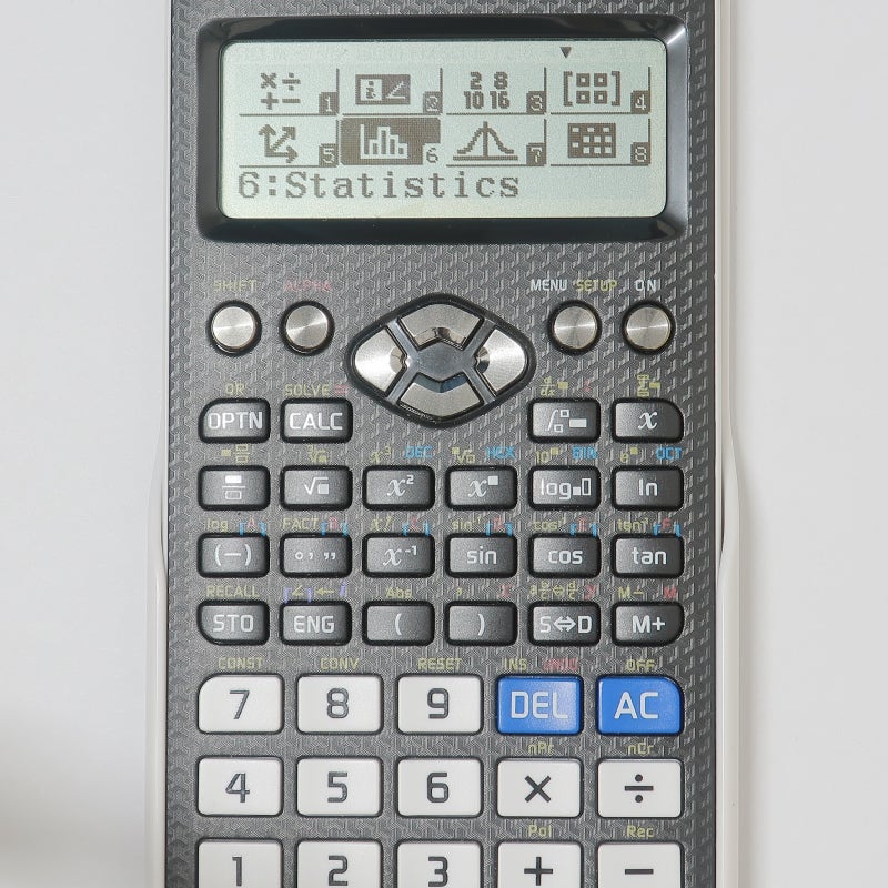 fx-570EX/991EX 사용법#16 통계 계산 2 : 네이버 블로그