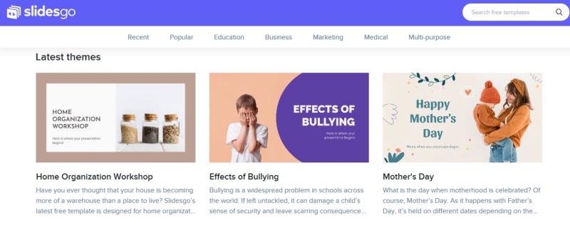 PPT, 구글 슬라이드 무료 템플릿(slidesgo) : 네이버 블로그