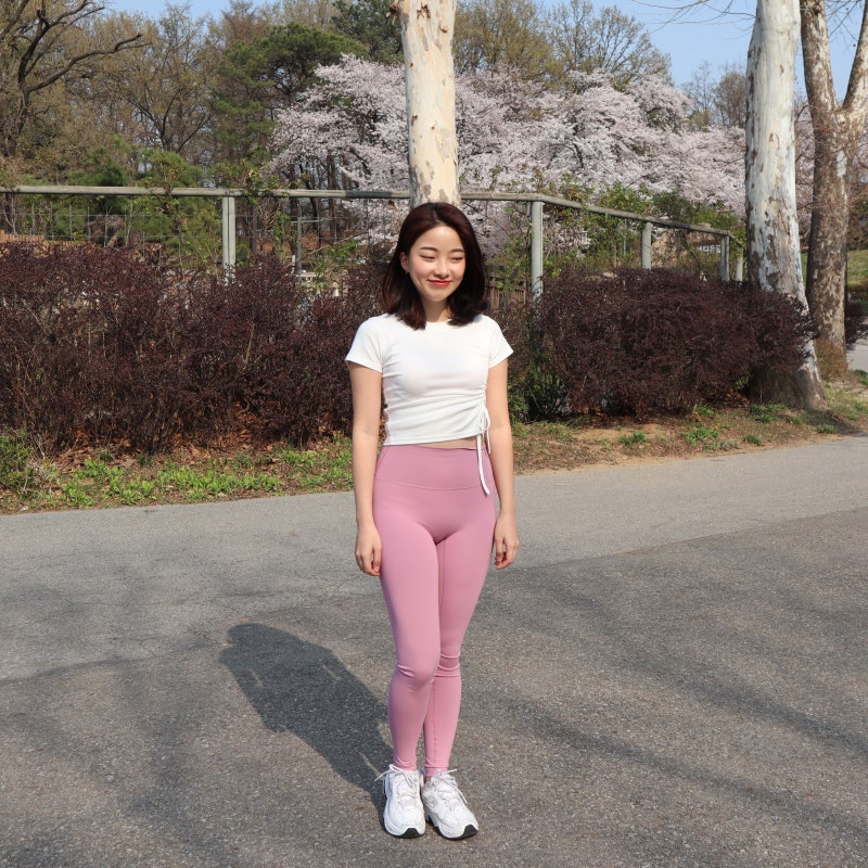 뮬라웨어 업다운 데일리 팬츠로 봄 레깅스 코디 다양하게~ 네이버 블로그