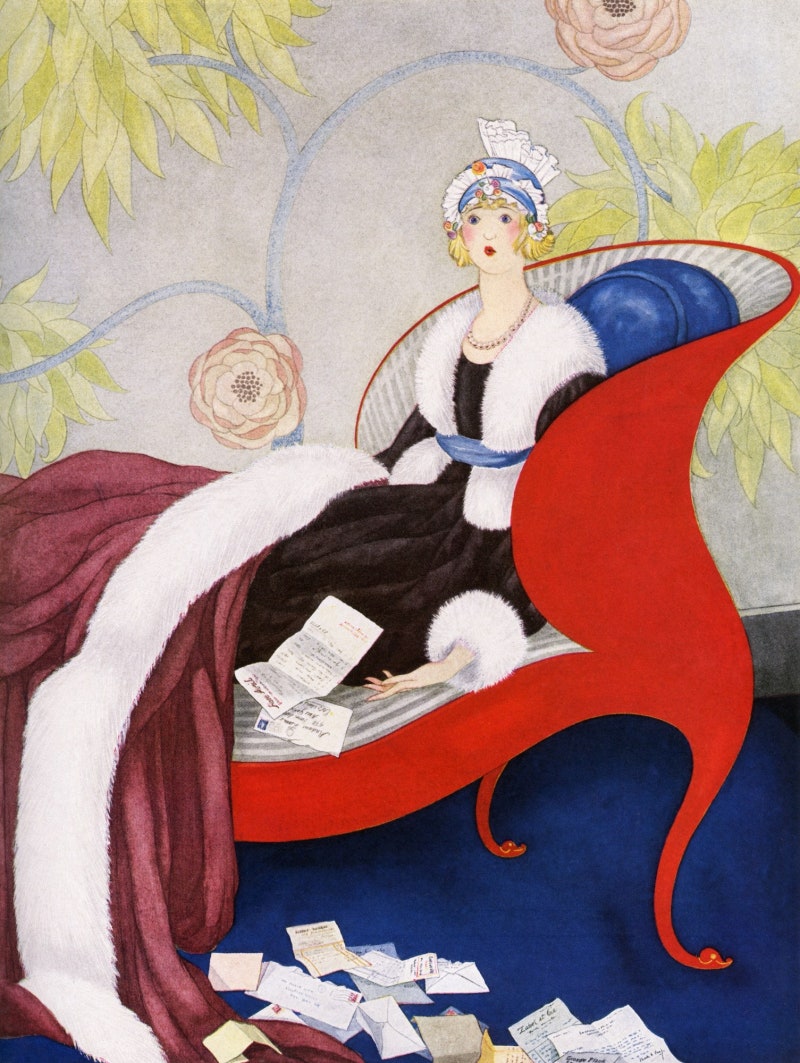 조지 울프 플랭크(George Wolfe Plank)가 그린 1910~20년대 보그 표지 일러스트 : 네이버 블로그