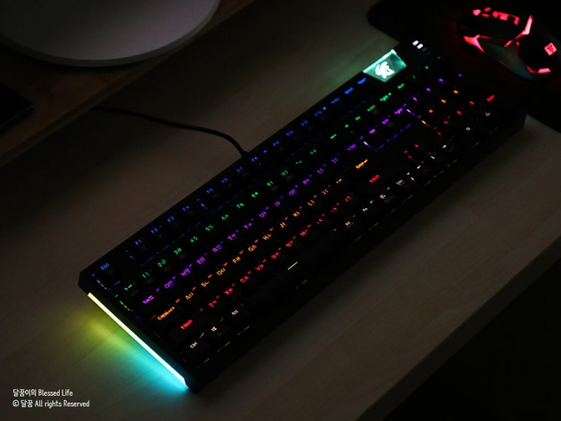 게이밍키보드 앱코 HACKER K660 ARC 내돈내산 후기. : 네이버 블로그