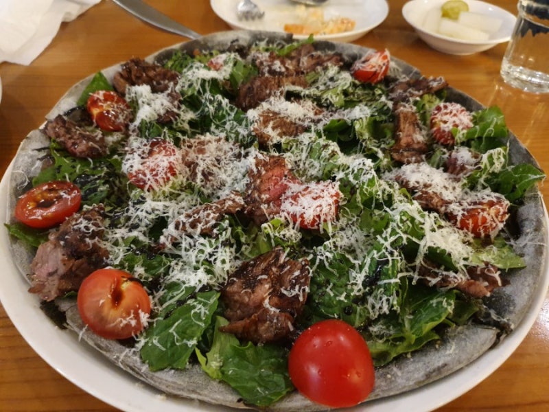 잠실역 코너730 맛집 마노디셰프 크림파스타 스테이크피자 대박 네이버 블로그