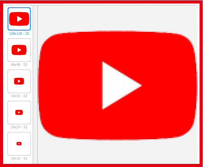 유튜브 ico 파일 (youtube.ico) : 네이버 블로그