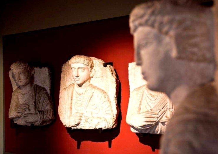 13개의 팔미라 부장 부조(Palmyran burial reliefs), Sala 7, Museo Gregoroano ...