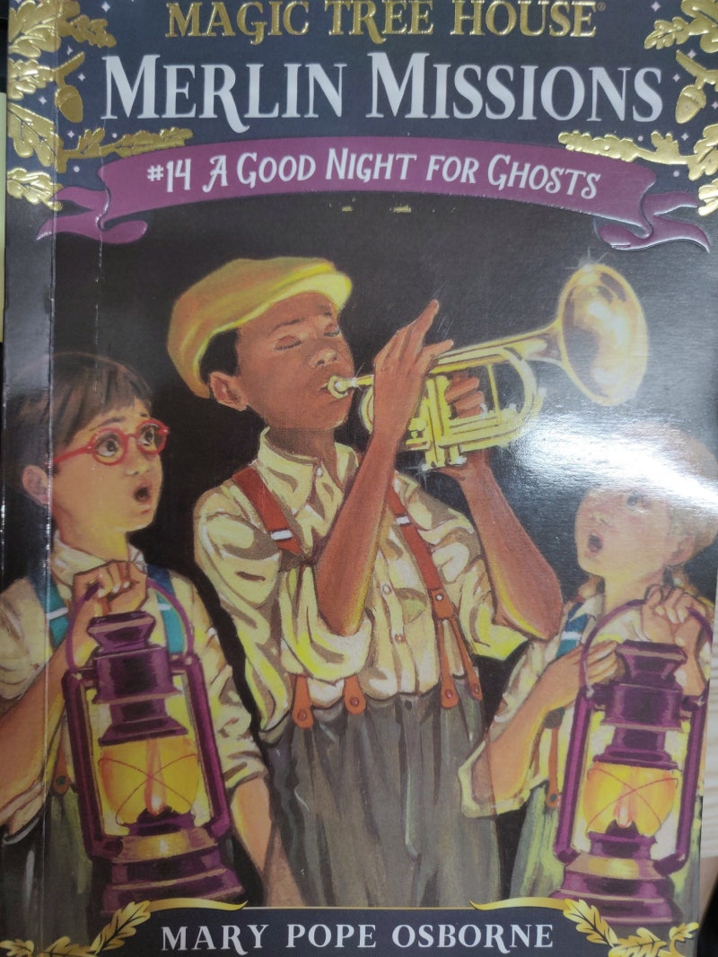 [매직트리하우스_멀린미션] Book#14 A Good Night For Ghosts : 네이버 블로그