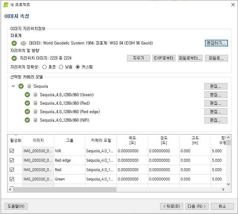 eBee+, Sequoia 멀티스펙트럴 이미지 Pix4D 매핑 : 네이버 블로그