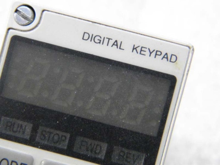 DELTA INVERTER VFD-M DIGITAL KEYPAD 디지탈키패드 LCM02E00W17451750(LC-M02E ...