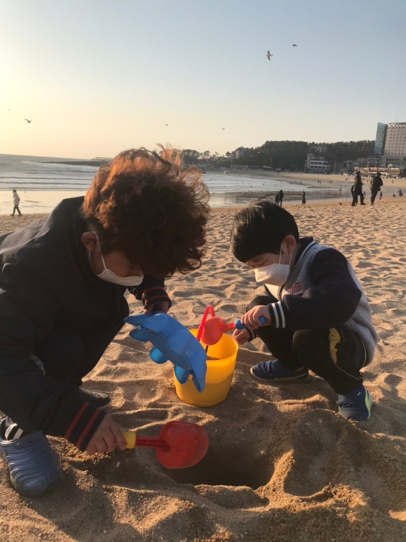 을왕리 가볼만한곳 서해노을 보고 모래놀이 하러 간 왕산 해수욕장 네이버 블로그