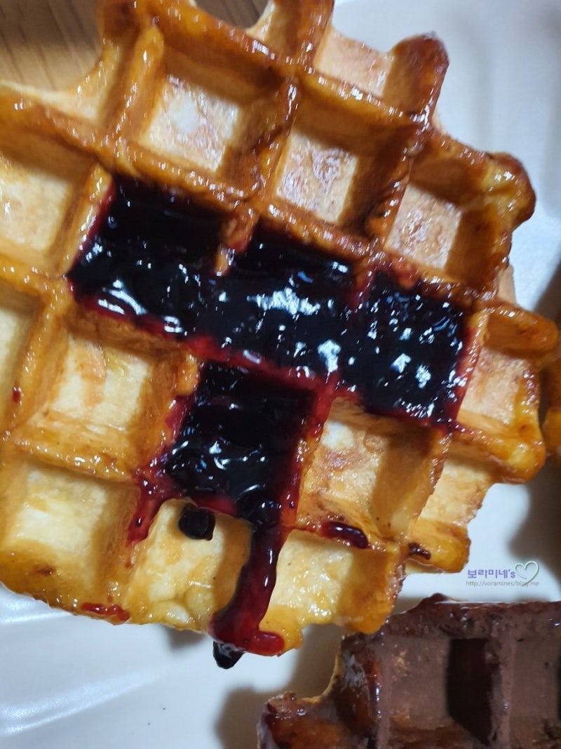 수원역 AK플라자 푸드홀 맛집 와플 Waffle Shop : 네이버 블로그