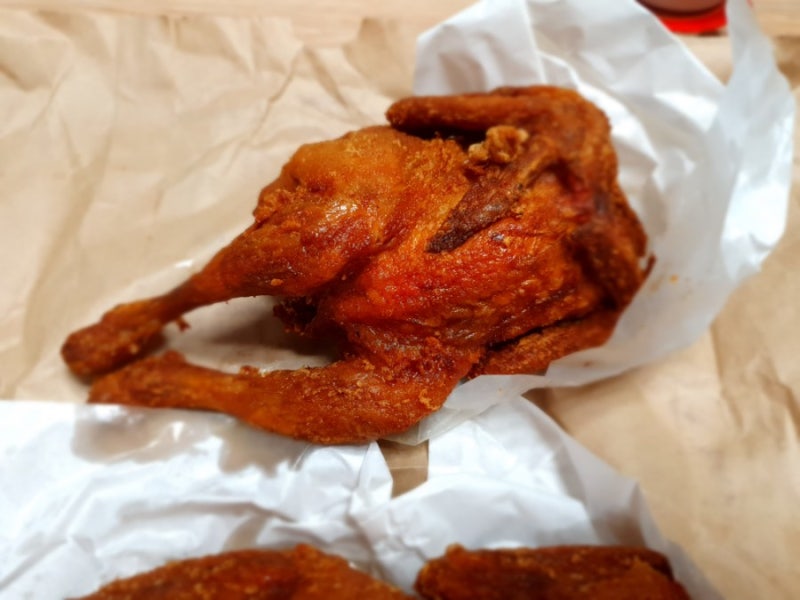 바삭한 치킨이 먹고싶으면? 갈마동치킨!롯데리아치킨 일인일닭,1인1닭 : 네이버 블로그