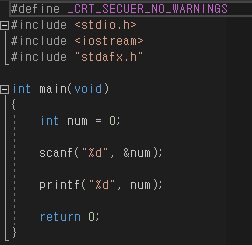 [C/C++] scanf 오류 해결하기 - scanf_s, warning C4996 : 네이버 블로그