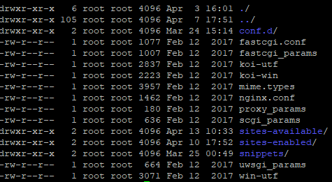 nginx 환경 설정, site available, enabled, conf : 네이버 블로그