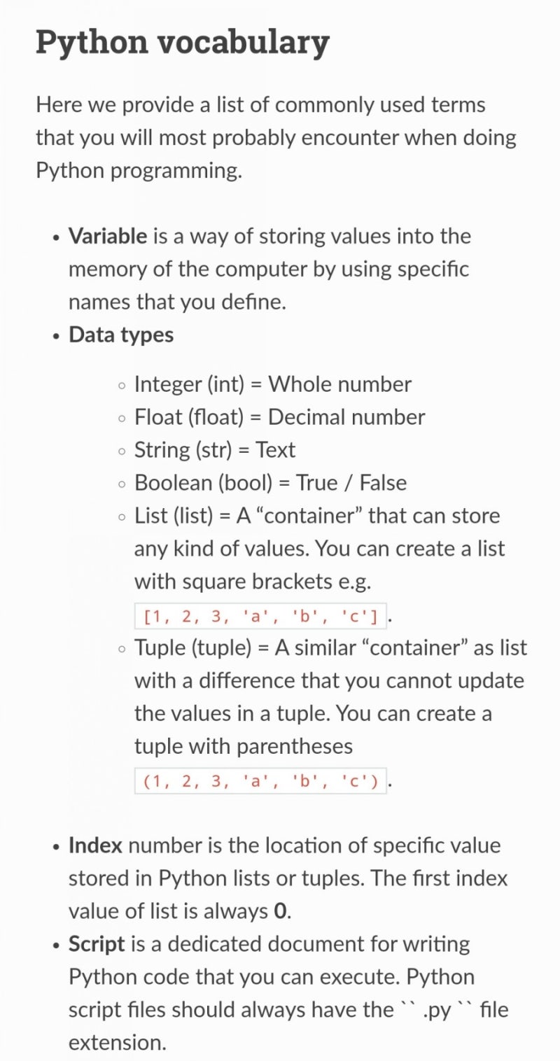 [Python] Lesson 1: Computing basics and a taste of Python @Univ.of Helsinki : 네이버 블로그