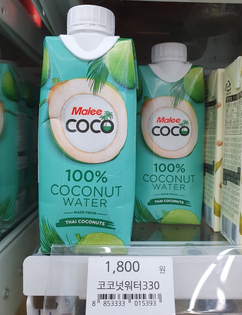 말리 코코넛워터 먹어본 솔직 후기! 코코넛워터 100% 찐 코코넛워터(feat.GS25 편의점) : 네이버 블로그