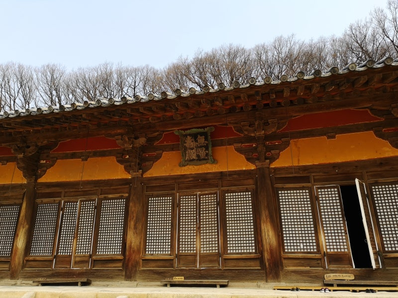 영주 부석사 무량수전 배흘림기둥에 기대서서 네이버 블로그