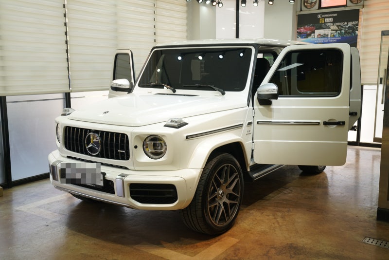 벤츠 G바겐 G63 AMG STT 에디션도 선택한 가죽시트코팅 : 네이버 블로그