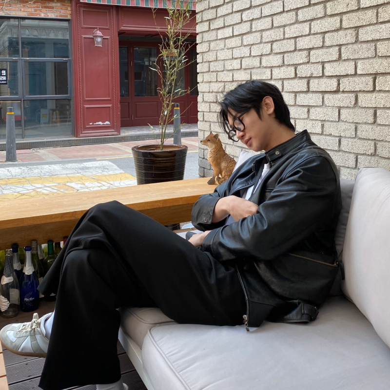남자 싱글 라이더자켓 코디 남성적인 무드를 연출할 수 있는 차이나 자켓 네이버 블로그