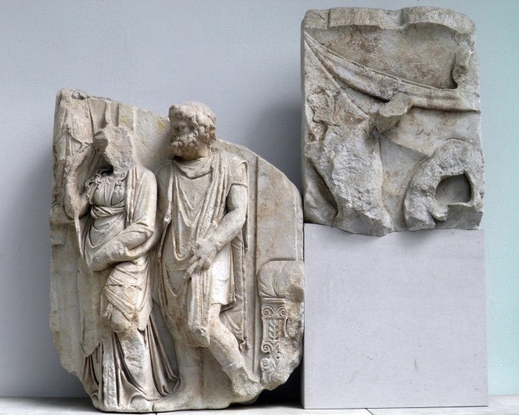 텔레포스 프리즈(The Telephus frieze), Pergamonmuseum : 네이버 블로그