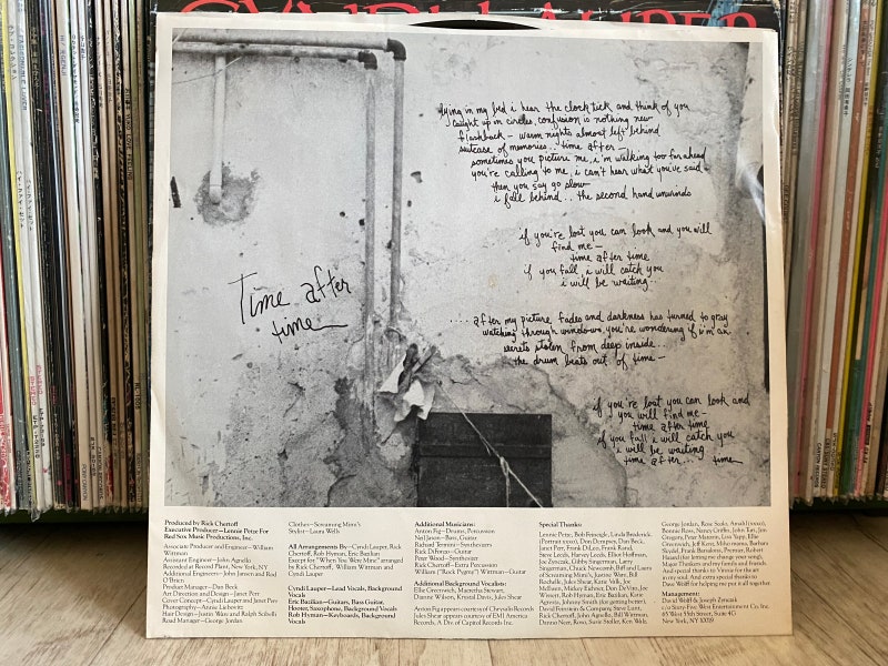 Cyndi Lauper - Time After Time (Album, LP) : 네이버 블로그