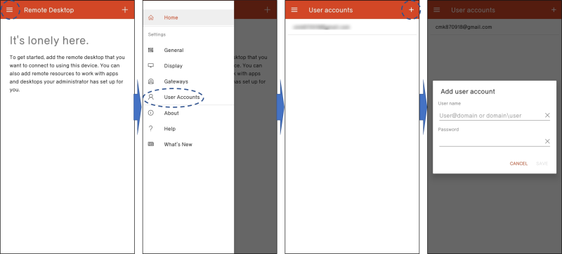원격 데스크톱 연결로 내 스마트폰에서 윈도 사용하기, 태블릿을 노트북처럼 활용하기. Remote Desktop, RD ...