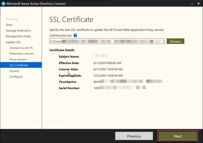 [Office365] ADFS, ADFS Proxy(WAP) 공인인증서 갱신하기(2) : 네이버 블로그