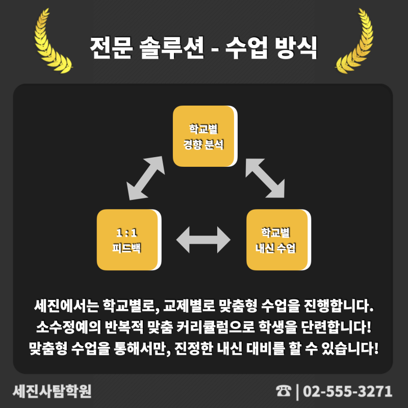 대치동 사탐 내신명가 세진 사탐학원 네이버 블로그