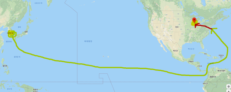 [포워딩실무] 미국복합운송 이해 MLB (Mini Land Bridge) 미니랜드브릿지 & IPI (Interior Point ...